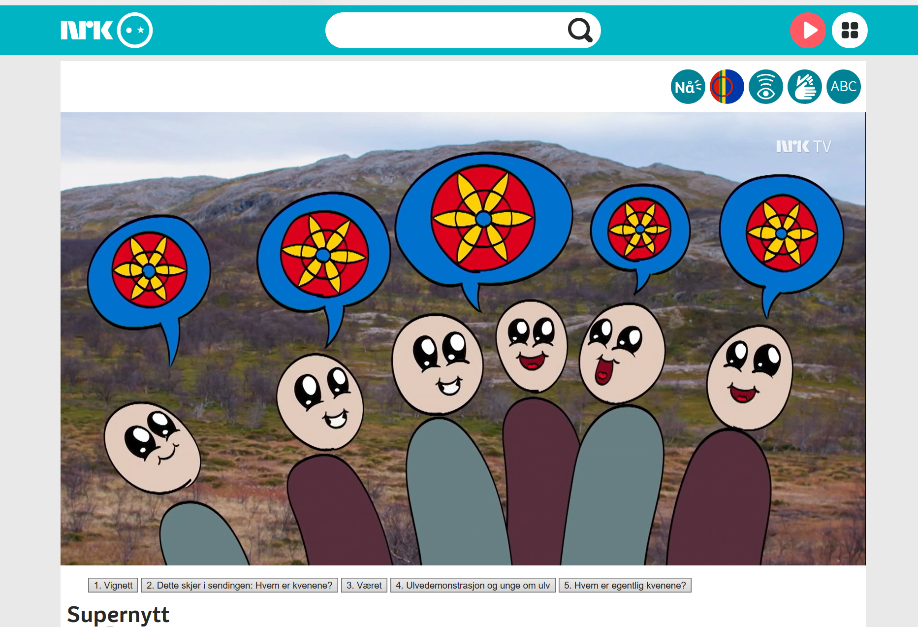 Kvensk fokus på NRK Supernytt - Ruijan Kaiku