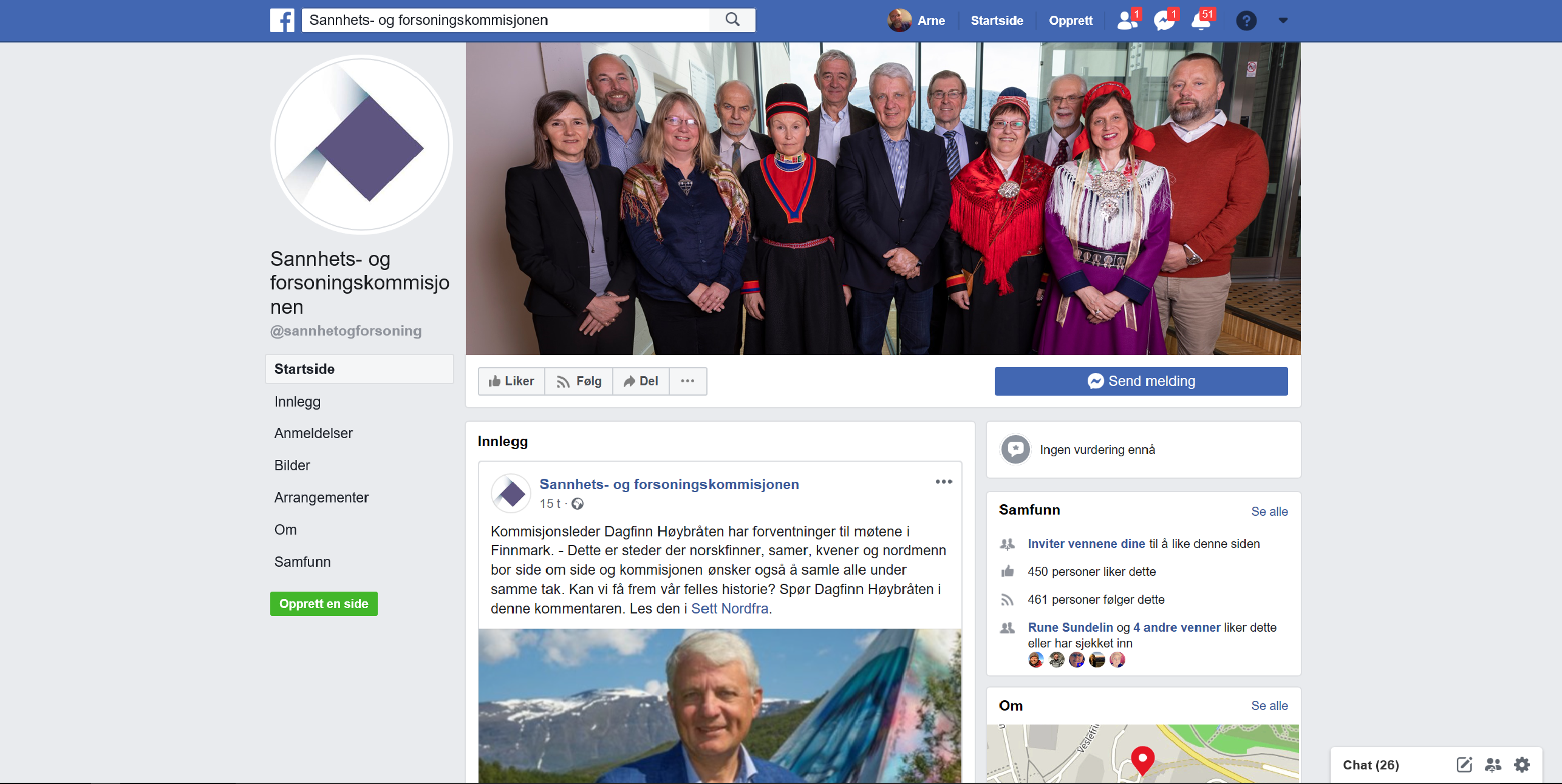 Sannheten skal fram - nå også på facebook - Ruijan Kaiku