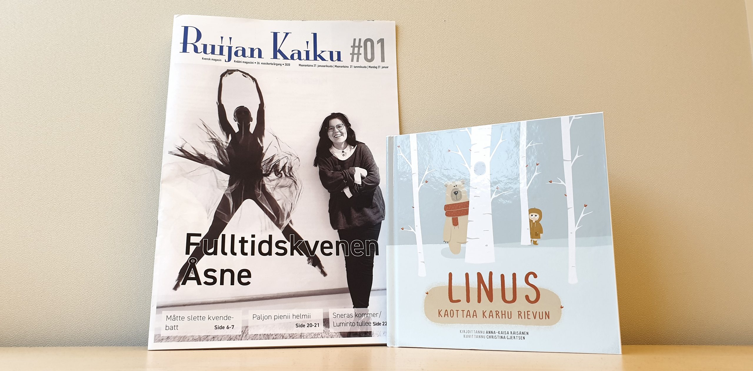 Lokker med lektyre til nye kvener - Ruijan Kaiku
