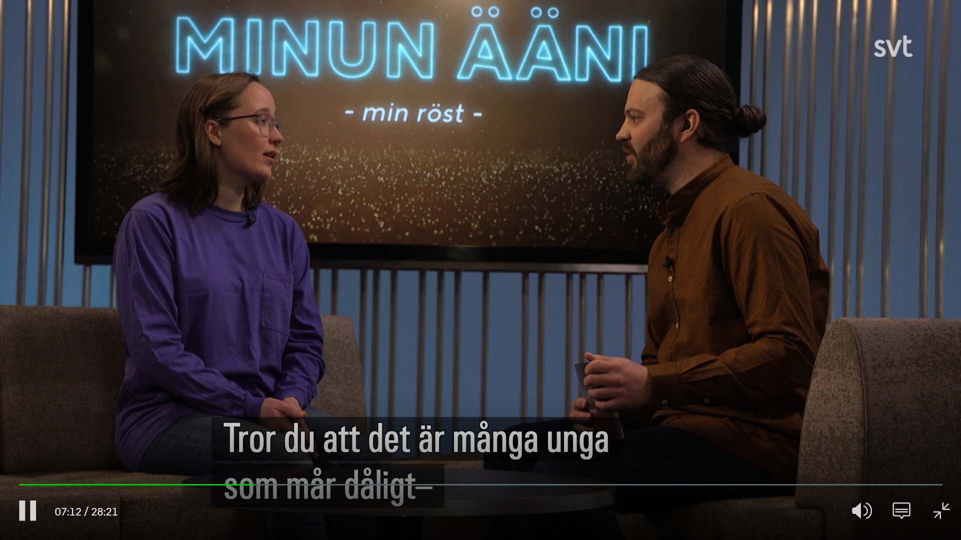 SVT startet talkshow på meänkieli - Ruijan Kaiku