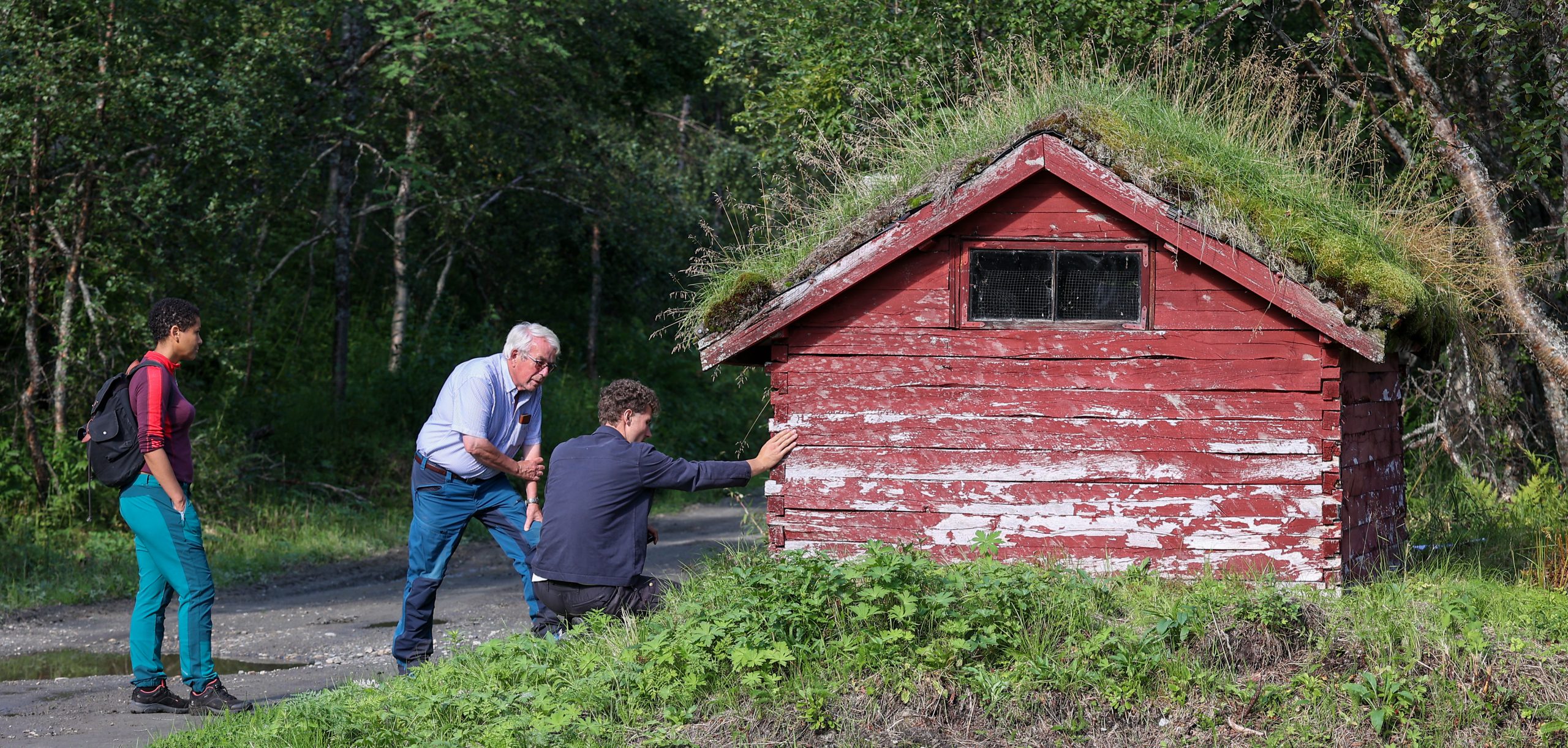 «Flott å se ei røykbadstue her i vestfylket» - Ruijan Kaiku