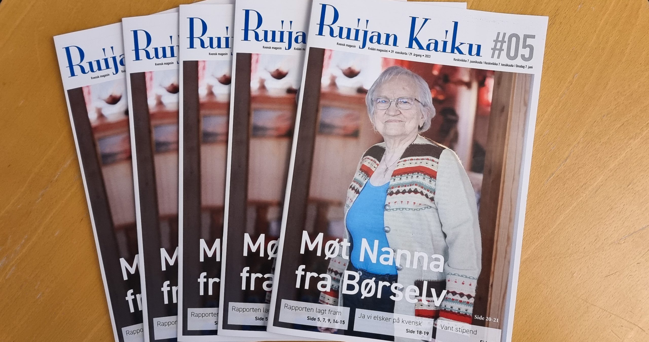Nummer fem ute nå - Ruijan Kaiku