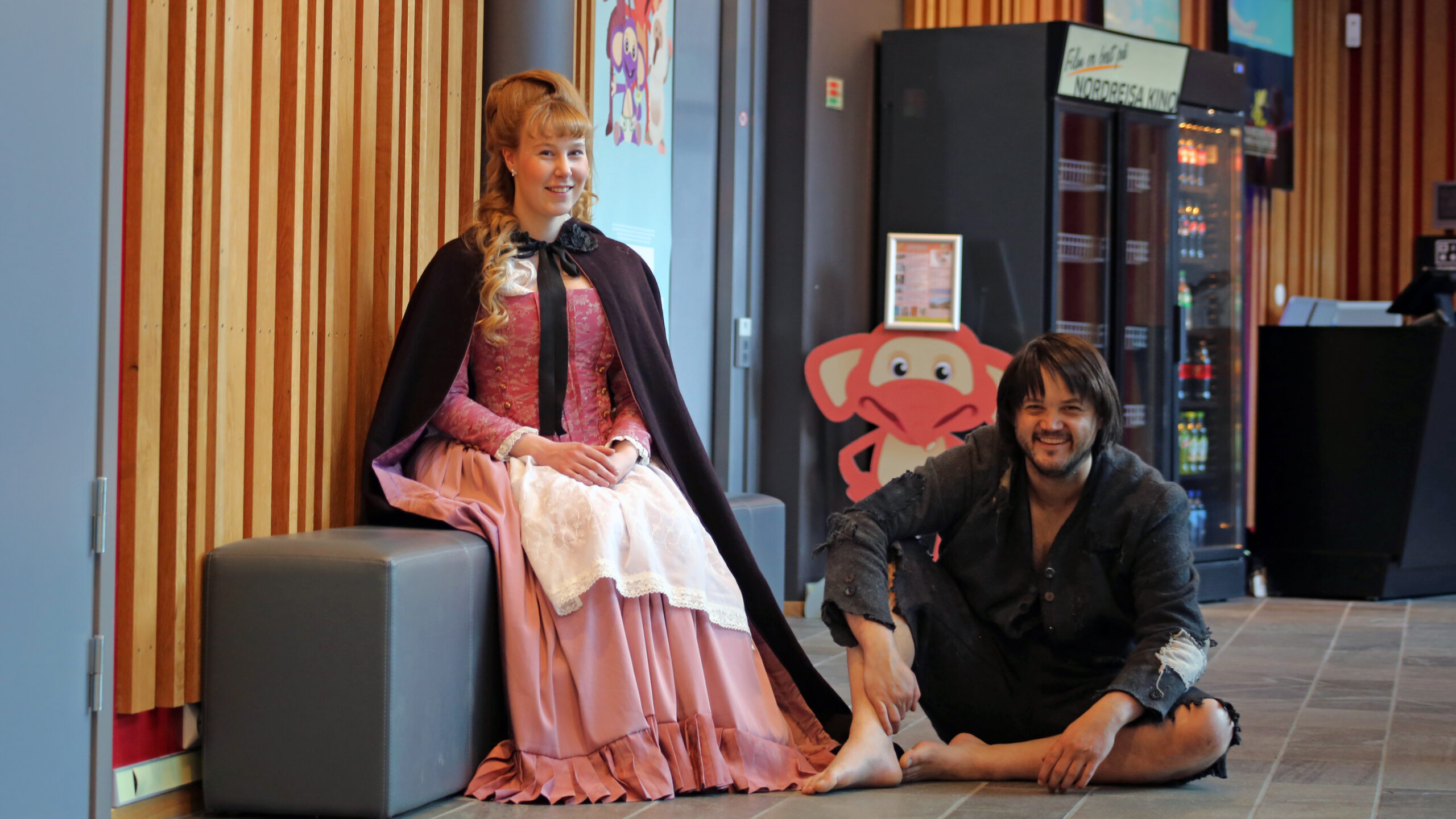 Denne duoen er klar for kveldens premiere - Ruijan Kaiku